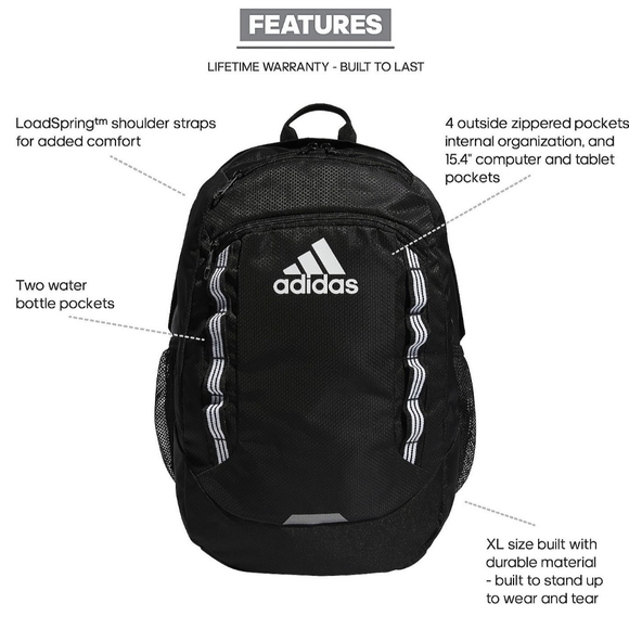 adidas | Bags | Adidas Excel V Backpack | Poshmark